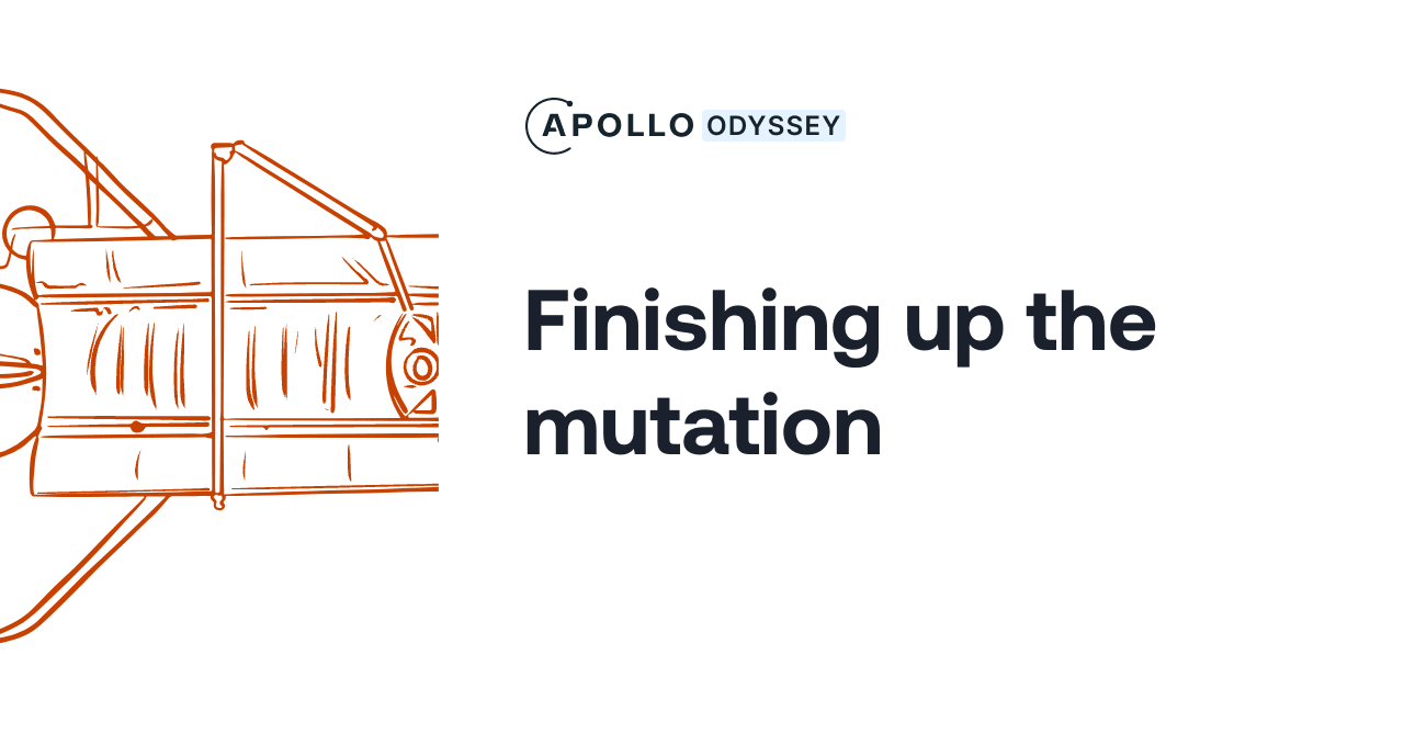 Finishing up the mutation - GraphQL Tutorials